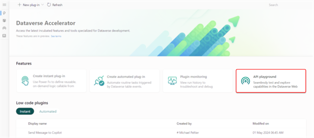 Test and Experiment Dataverse in the Web API Playground - Dynatech Systems