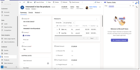 Dynamics 365 for Sales - Features, Benefits, & Example