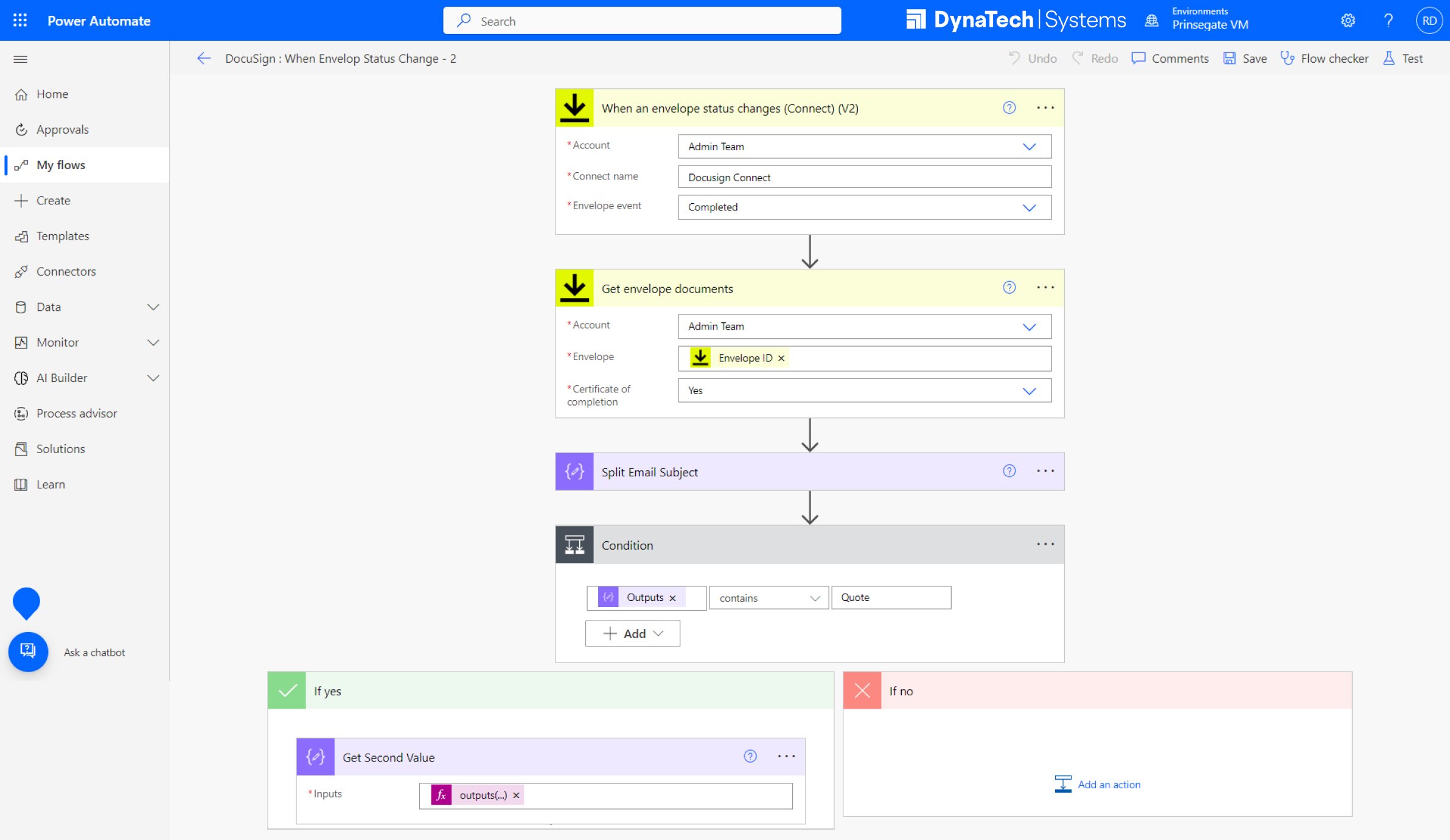 DocuSign Integration with Dynamics 365 CRM | DocuSign Power Automate
