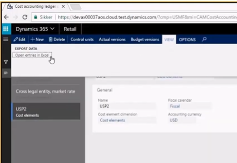 Cost Accounting: Dynamics 365 F & O - DynaTech Systems