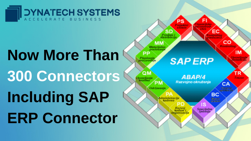 Now More Than 300 Connectors Including SAP ERP Connector - DynaTech Systems